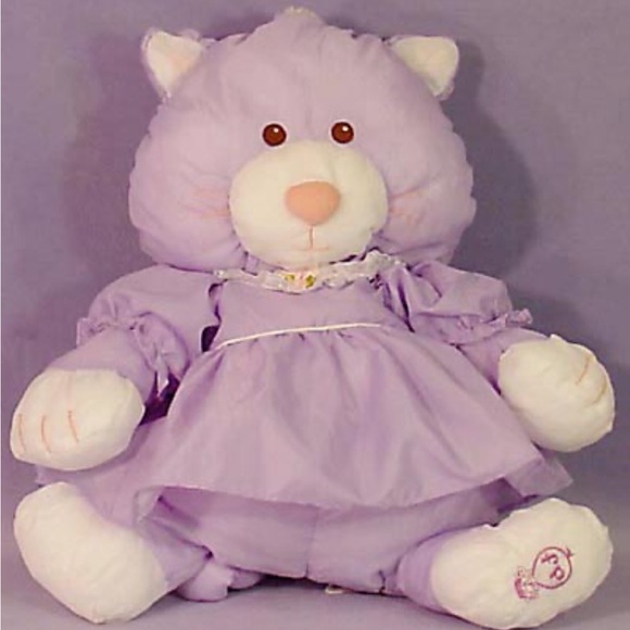 Fisher-Price | Toys | Vintage 986 Fisher Price Puffalumps Purple Cat ...